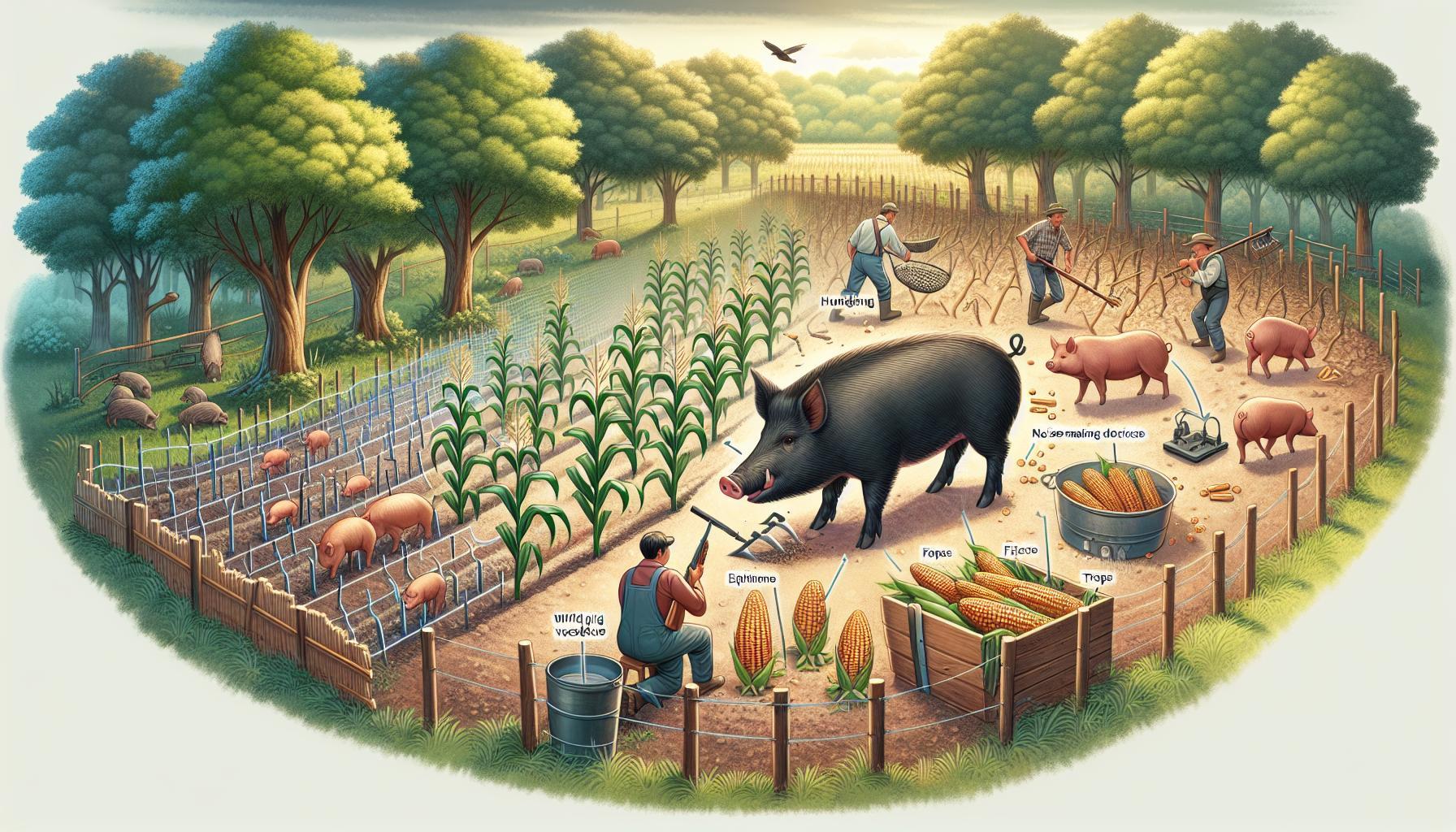 Jak odehnat divoké prase a ochránit před ním úrodu? - ProfiMysl